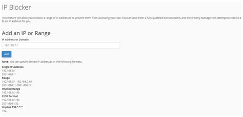 Cara Menggunakan IP Blocker Di Cpanel Panduan Hosting Jetorbit