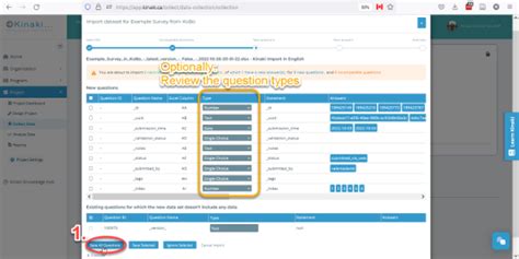 Kinaki And Kobotoolbox Data Import Option 1 Kinaki