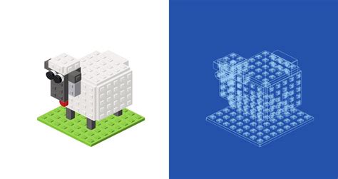 Pixel Sheep Vector Art Icons And Graphics For Free Download