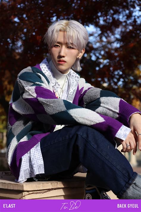 Elast Unveils New Individual Tolie Concept Images Featuring Baek Gyeul Allkpop