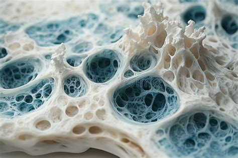 Bacterial Colonies Under A Microscope Featuring Organic Patterns Intricate Cell Structures