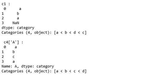 Python Pandas CategoricalDtype 用法及代码示例 纯净天空