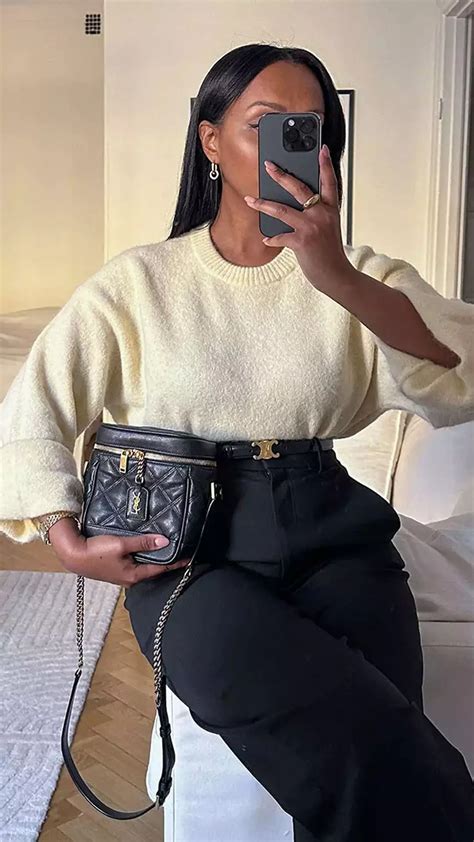 This Is How Influencer Femmeblk Styles Celines Iconic Triomphe Belt