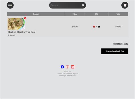 GitHub Amrindra Food App React Project