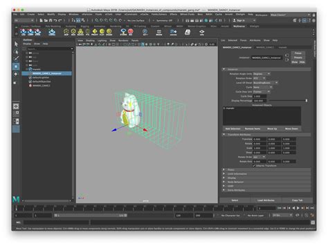 point instancing from mash multiverse