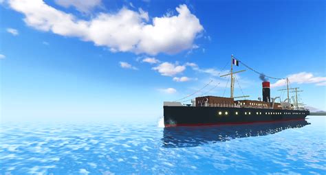 Ss Rhea It Has Interior And The Propellers Move Credits To Eridan