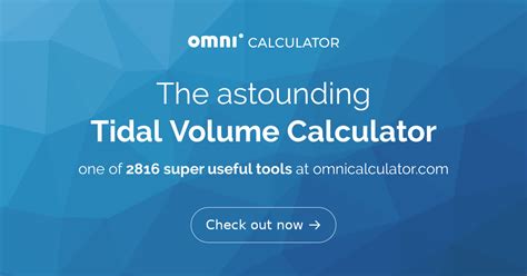Tidal Volume Calculator Ideal ETT Depth
