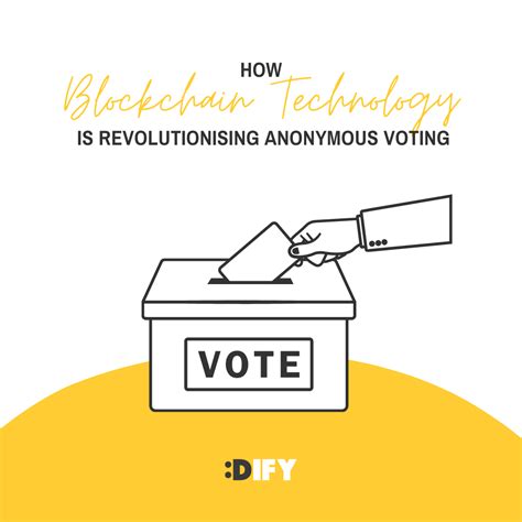 How Blockchain Technology Is Revolutionising Anonymous Voting — Dify