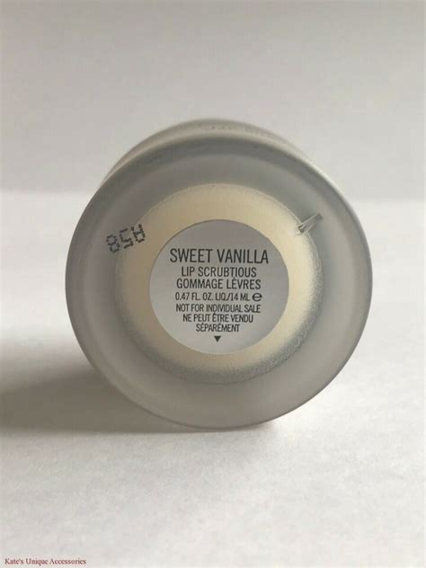 Mac Lip Scrubtious In Sweet Vanilla 47 Fl Oz 14 Ml Brand New No Box