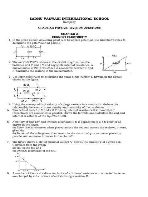 Revision Sheets Gr 12 Pdf P N Junction Diffraction