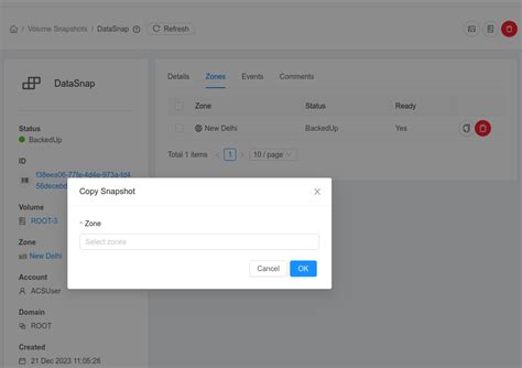 Snapshot Copy Cloudstack Feature First Look Shapeblue