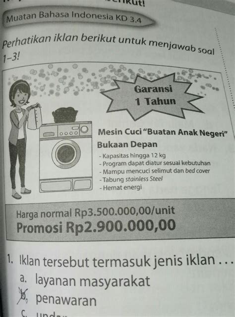 √ Pengertian Isi Iklan Tersebut Adalah Wanjay