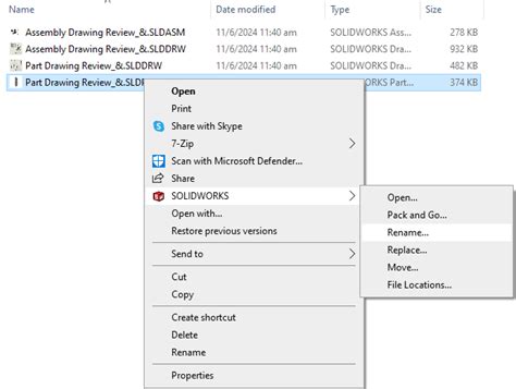 Why Cant I Rename Solidworks Files From The Featuremanager Tree Seacad Technologies