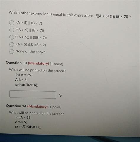 solved the following c code statement return 0