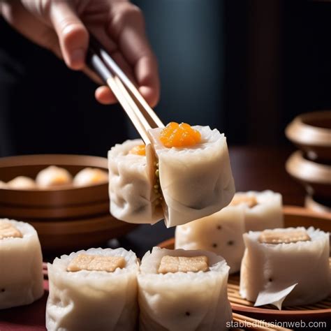 Dim Sum Split Open By Katana Stable Diffusion Online