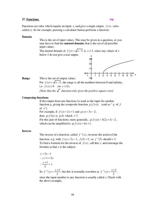 maths revision notes igcse