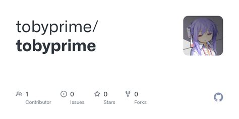 GitHub Tobyprime Tobyprime