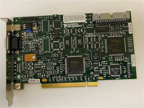 National Instruments 184726e 01 Pci Can Network Interface Circuit Board Modules Bmi Surplus Inc
