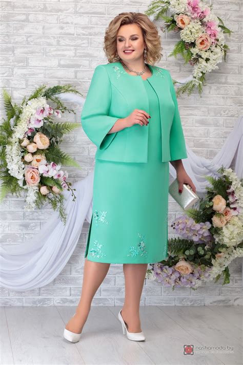 Нинель Шик 2243 светло-зеленый размер 54-62, описание, отзывы | Fashion ...