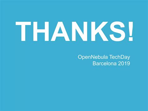 Opennebula Lxd Container Support Overview Ppt
