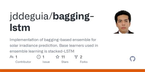 Github Jddeguiabagging Lstm Implementation Of Bagging Based Ensemble For Solar Irradiance