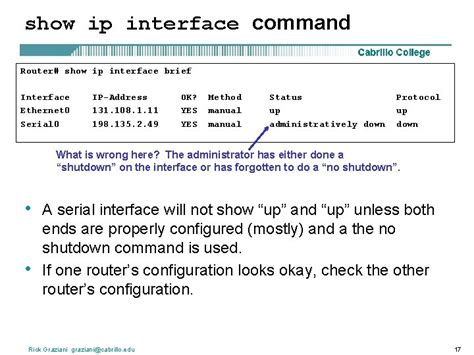Ch 3 Configuring A Router Ccna 1 Version