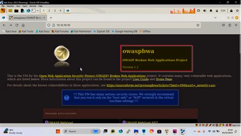 Setting Up Web Security Learning Lab How To Install Owasp Broken Web Application In Virtualbox