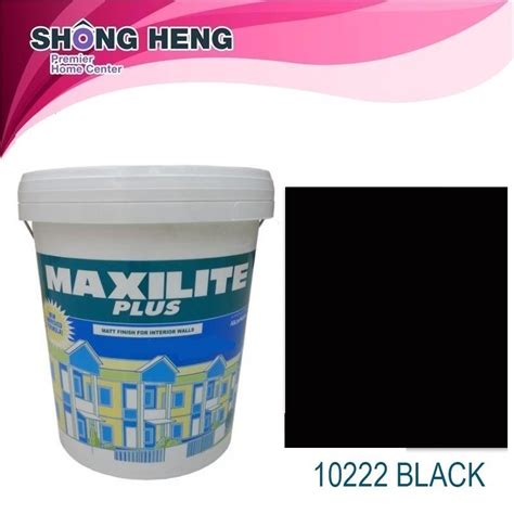 Dulux Maxilite Plus 18 Litre Black 10222 Shopee Malaysia