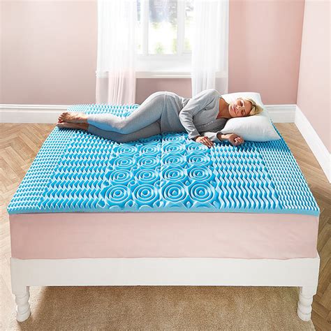 Henredon Gellux® Cooling Gel Foam Mattress Topper 3 4 On