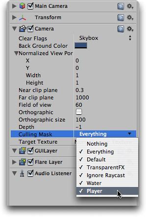 Unity Manual Layers