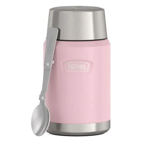 Thermos 24 Oz Sunset Pink Stainless Steel Food Jar With Spoon