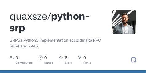 github quaxsze python srp srp6a python3 implementation according to