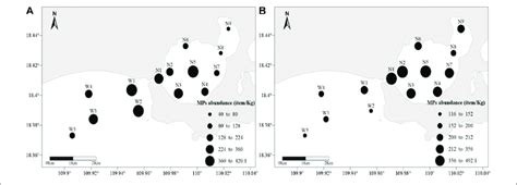Microplastic Abundance In Surface Sediment During The Rainy Season Download Scientific