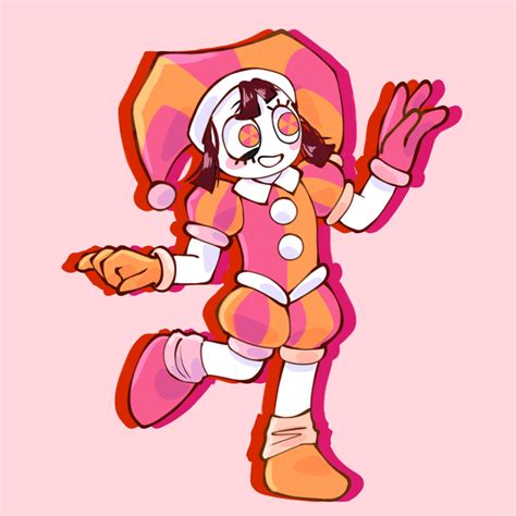 Pomni With Rainbow Sherbet Colors R Theamazingdigitalciru