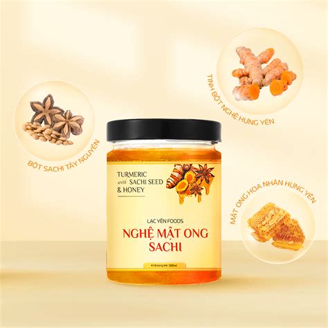 Nghệ Mật Ong Sachi Lạc Yên Foods Thức Quà Ngon Cho Sức Khỏe Từ