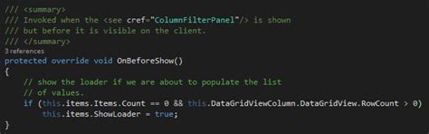 columnfilter filter your datagridview rows with our new extension