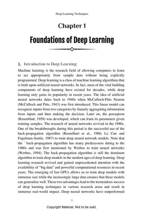 Deep Learning Techniquesdesigning Next Generation Machine Intelligence
