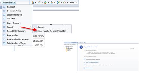 solved sap bi 4 2 sp7 including in the report a pre def sap