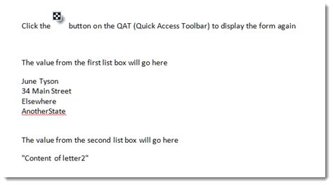 Create A Userform