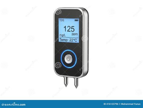 Tds Total Dissolved Solids Testing Your Water Vector Stock