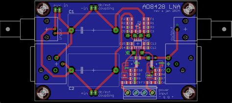 AD Low Noise Preamplifier DiyAudio