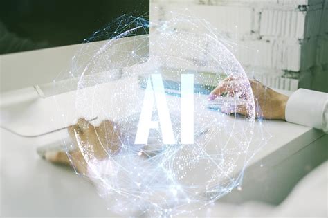 Premium Photo Creative Artificial Intelligence Symbol Concept With