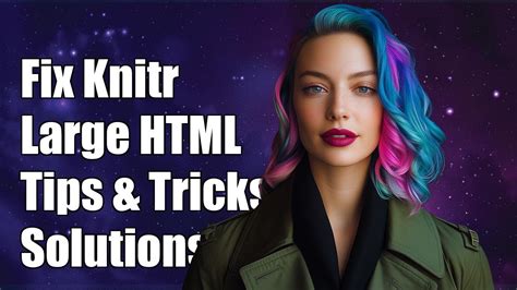 How To Fix Knitr Generating Large Html Files Tips And Solutions Youtube