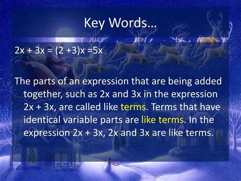 Ppt Essential Question What Is The Difference Between Coefficient