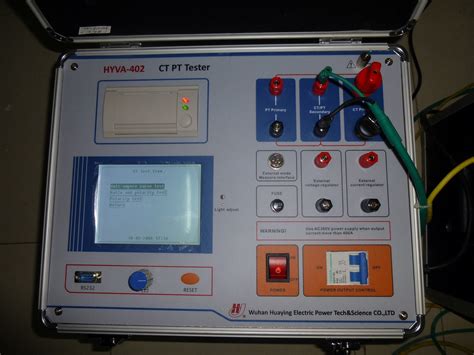 Automatic Ct Pt Characteristic Tester Transformer Polarity Ratio Testing Device Ct Analyzer