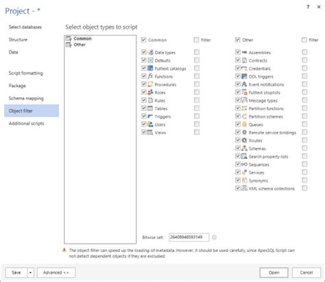 Apexsql Script 2016 Screen Shot Tour
