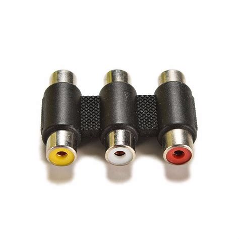 3 Rca Av Connector Female To Female Rca Jointer Ido Lk