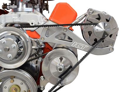 Sbc Alternator Brackets Sbc Brackets Small Block Chevy Sbc Ict Billet