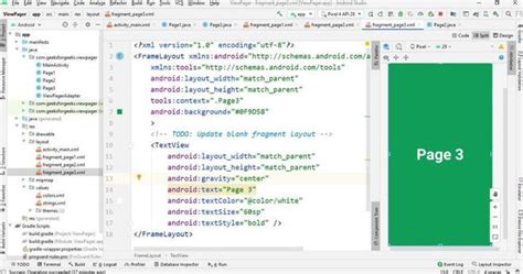 Viewpager Using Fragments In Android With Example Geeksforgeeks