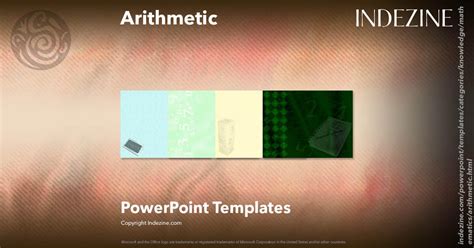 Arithmetic PowerPoint Templates